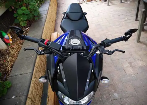 How to Install Yamaha MT07 Bar End Mirrors the Right Way. - Not Sealed